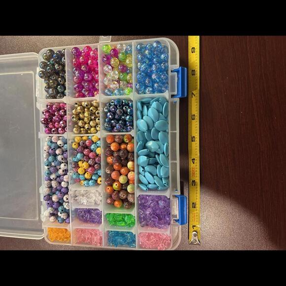 Jewelry | Variety Craft Bead Kit With Storage Box Sr20 | Poshmark
